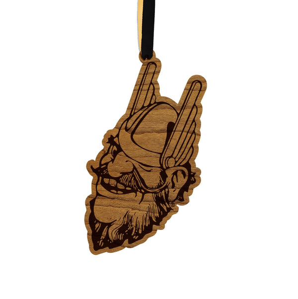University of Idaho Vandal Joe Ornament – Crafted from Cherry and Maple ...