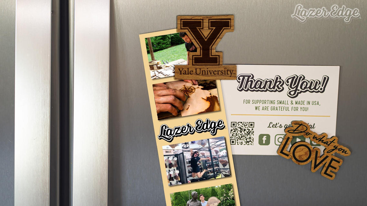 Yale University Athletic Y Magnet - Crafted from Cherry or Maple Wood ...