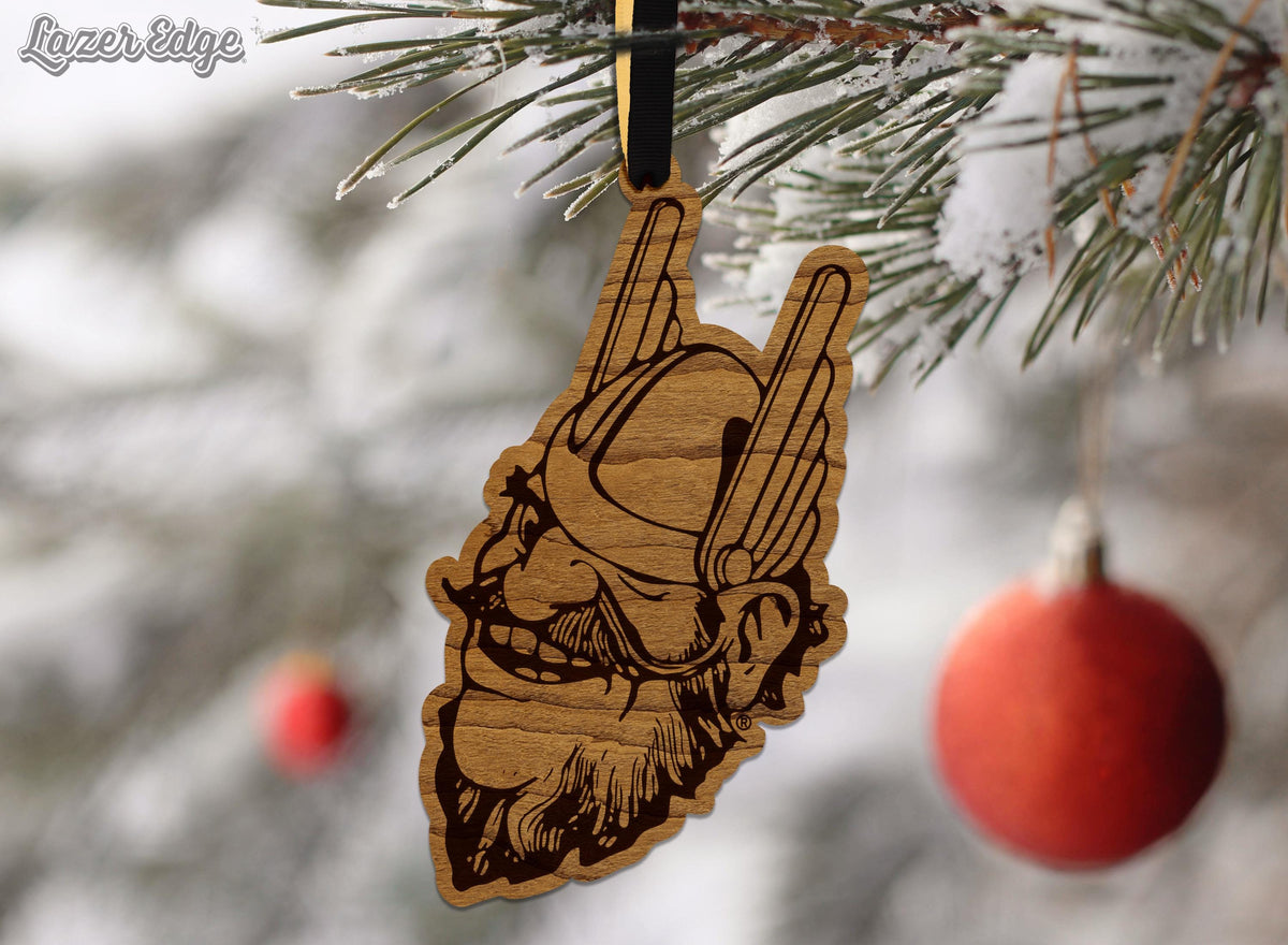 University of Idaho Vandal Joe Ornament – Crafted from Cherry and Maple ...