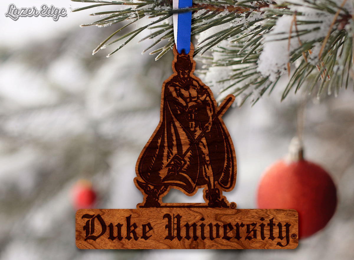 Duke University Gothic Duke Devil Cherry Ornament – LazerEdge