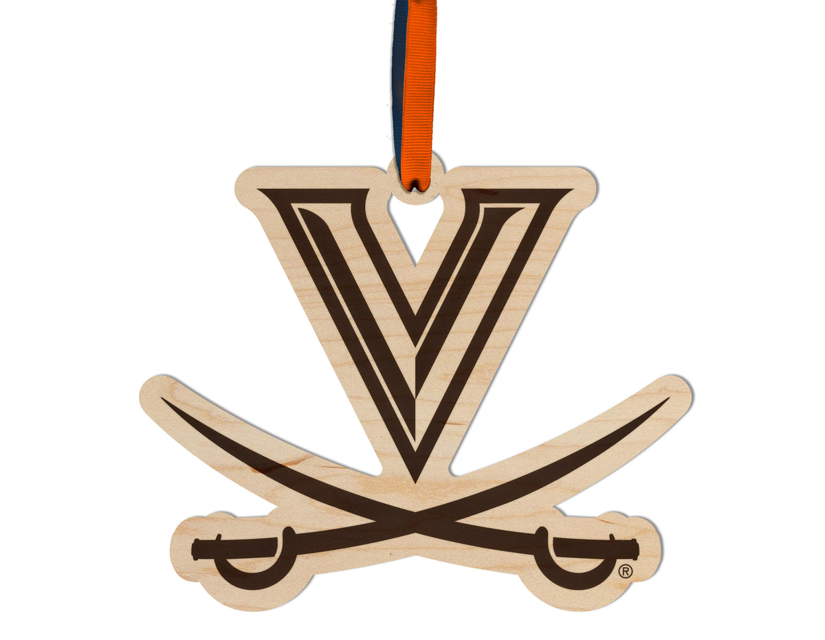 University of Virginia V-Sabre Cherry Ornament – LazerEdge