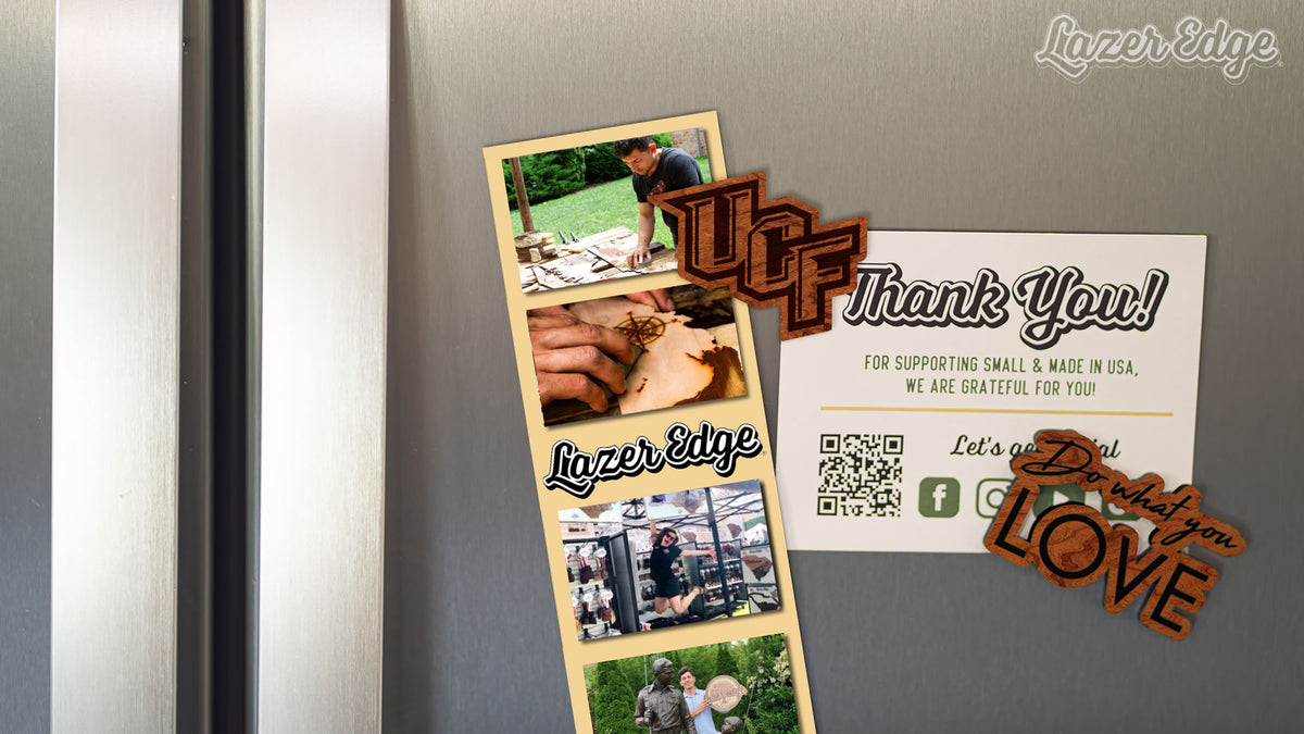 University of Central Florida Logo Cherry Magnet – LazerEdge