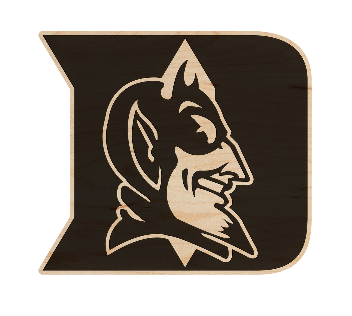 Duke University Iron Duke D with Devil Head Cherry Magnet – LazerEdge