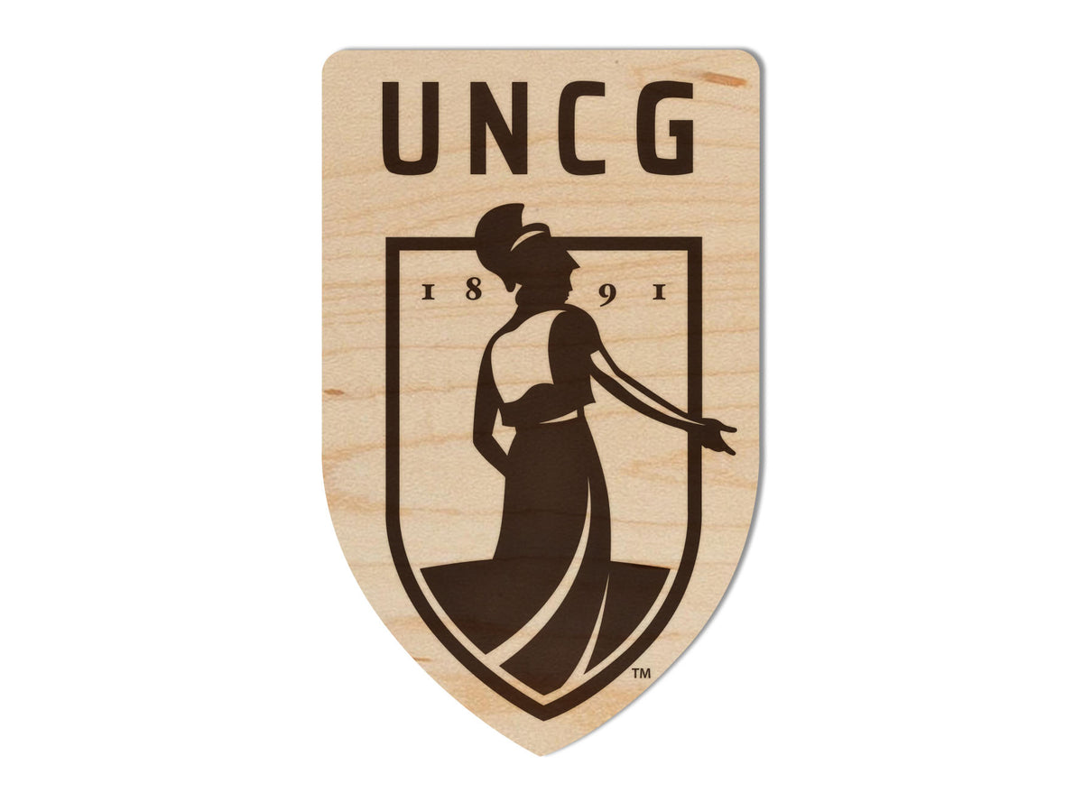 UNCG Emblem Large Cherry Wall Hanging – LazerEdge