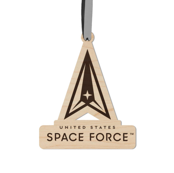United States Space Force Emblem Ornament – Crafted from Cherry or ...