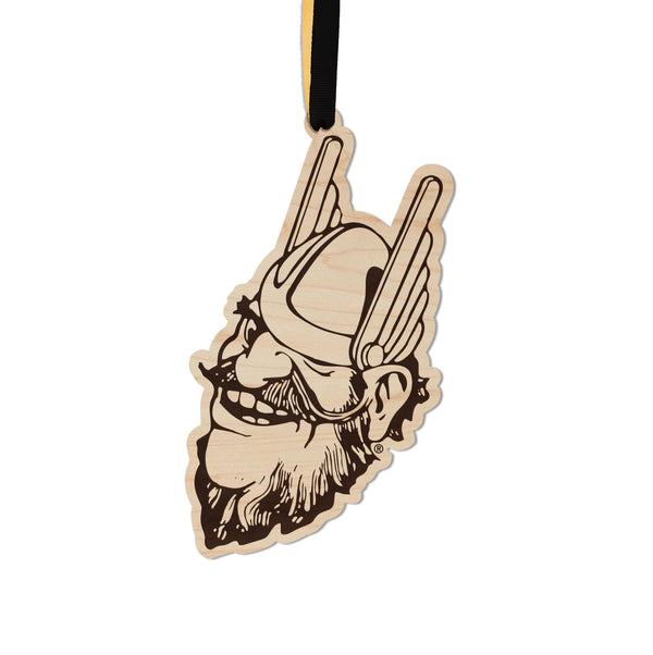 University of Idaho Vandal Joe Ornament – Crafted from Cherry and Maple ...