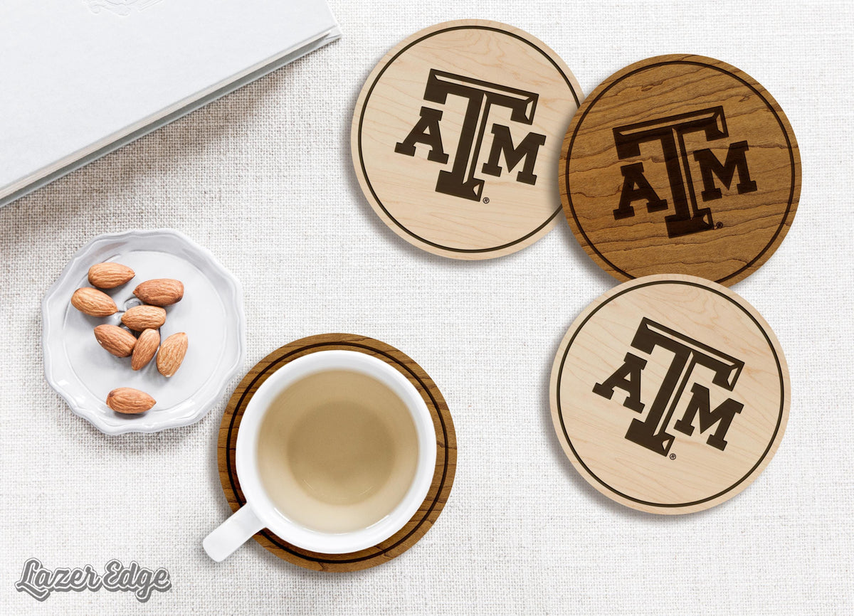 Texas Agricultural and Mechanical University TAM Logo Coaster – Crafted ...