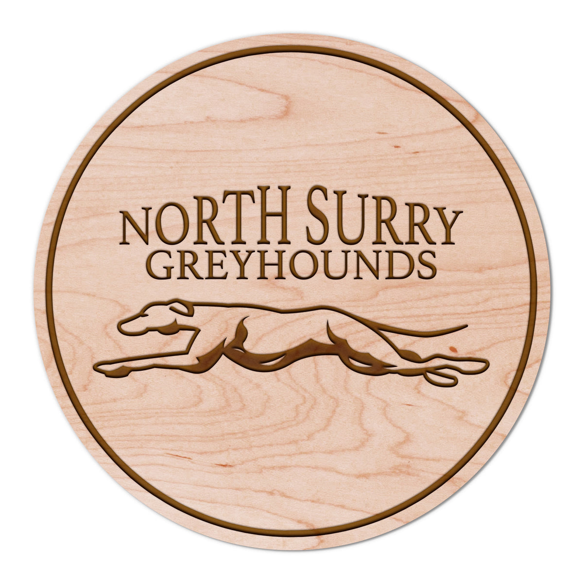 North Surry High School Greyhound Cherry Coaster – LazerEdge
