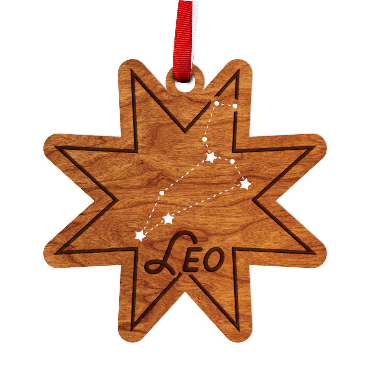 Zodiac Leo Cherry Ornament – LazerEdge