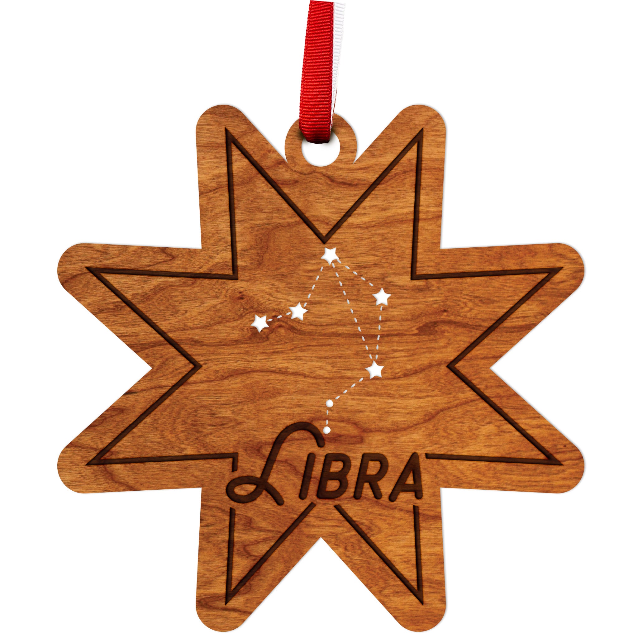 Zodiac Libra Cherry Ornament – LazerEdge