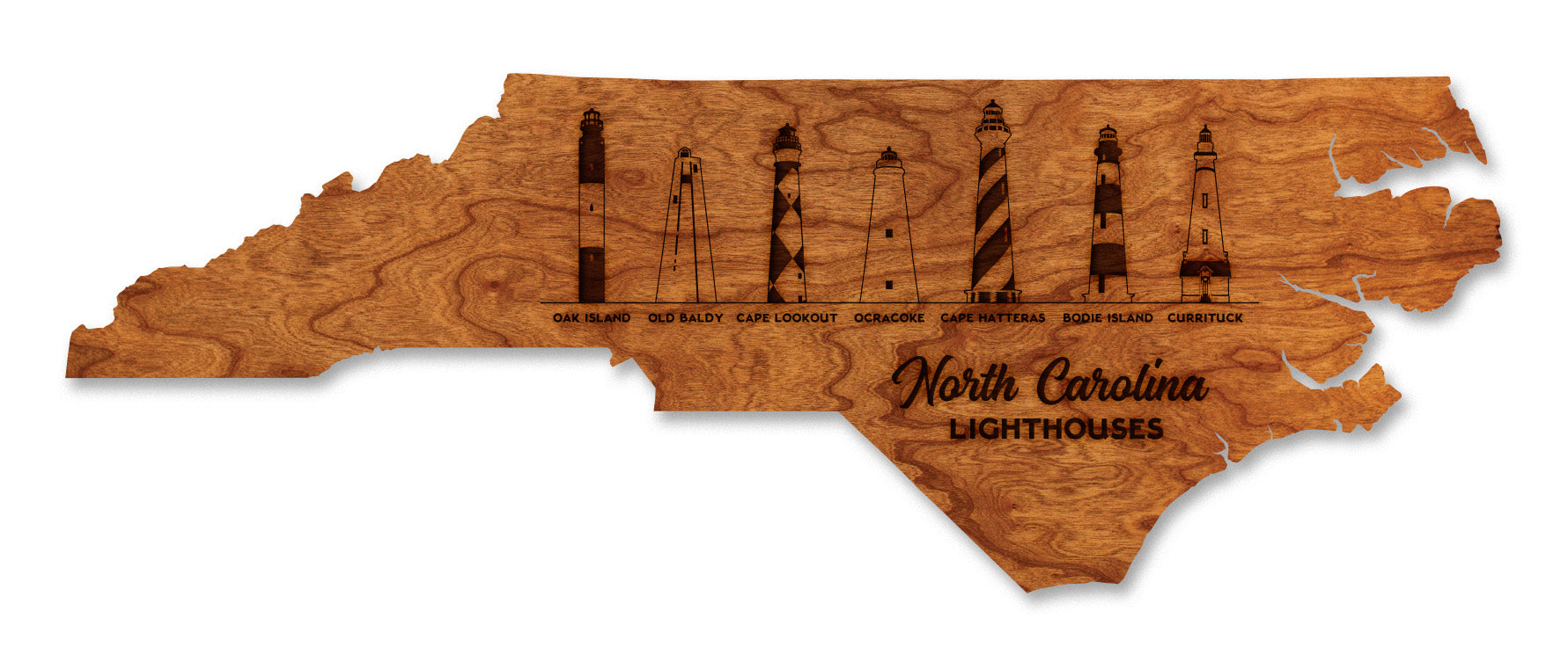 North Carolina Lighthouses Cherry Magnet – LazerEdge