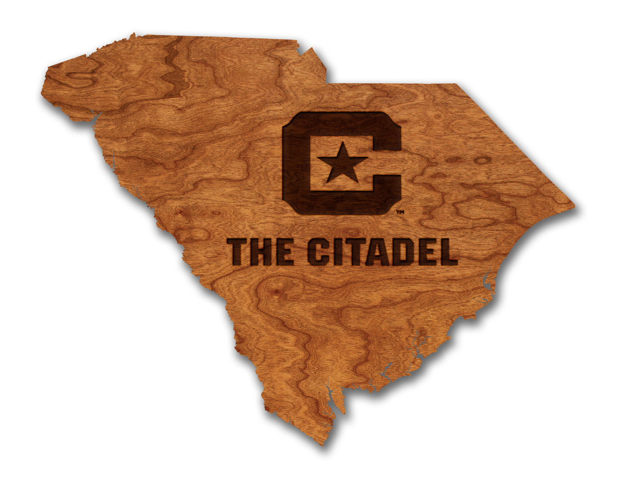 The Citadel University SC State Shape \C\" with \"The Citadel ...