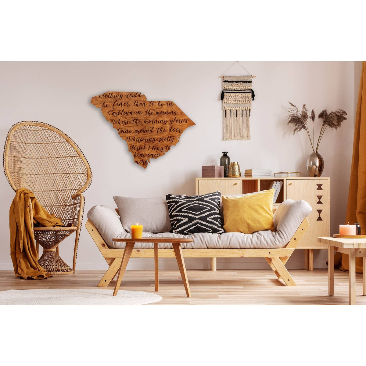 "Nothing Could Be Finer" South Carolina Wall Hanging – LazerEdge